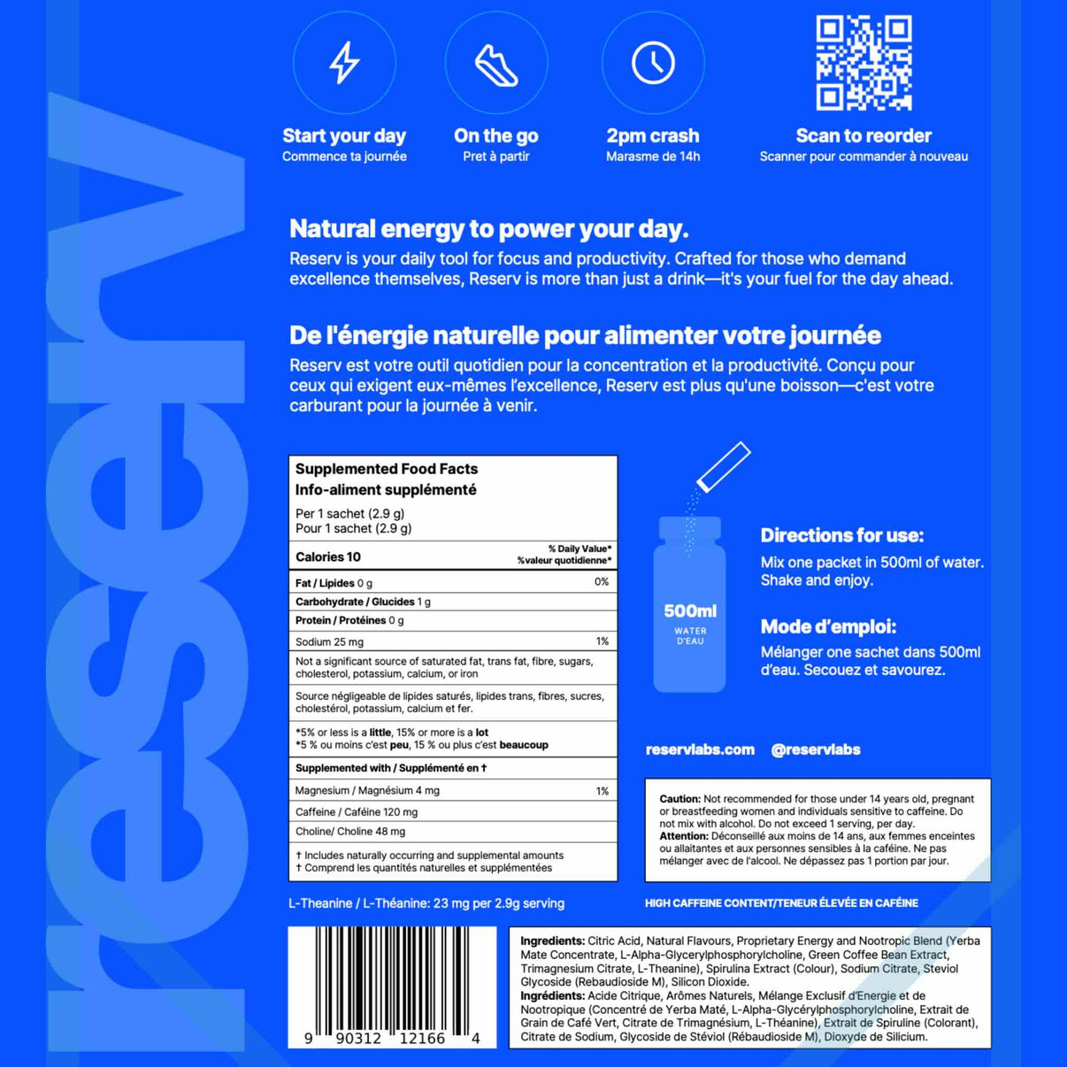 Reserv - Productivity & Focus Drink – Reserv Labs